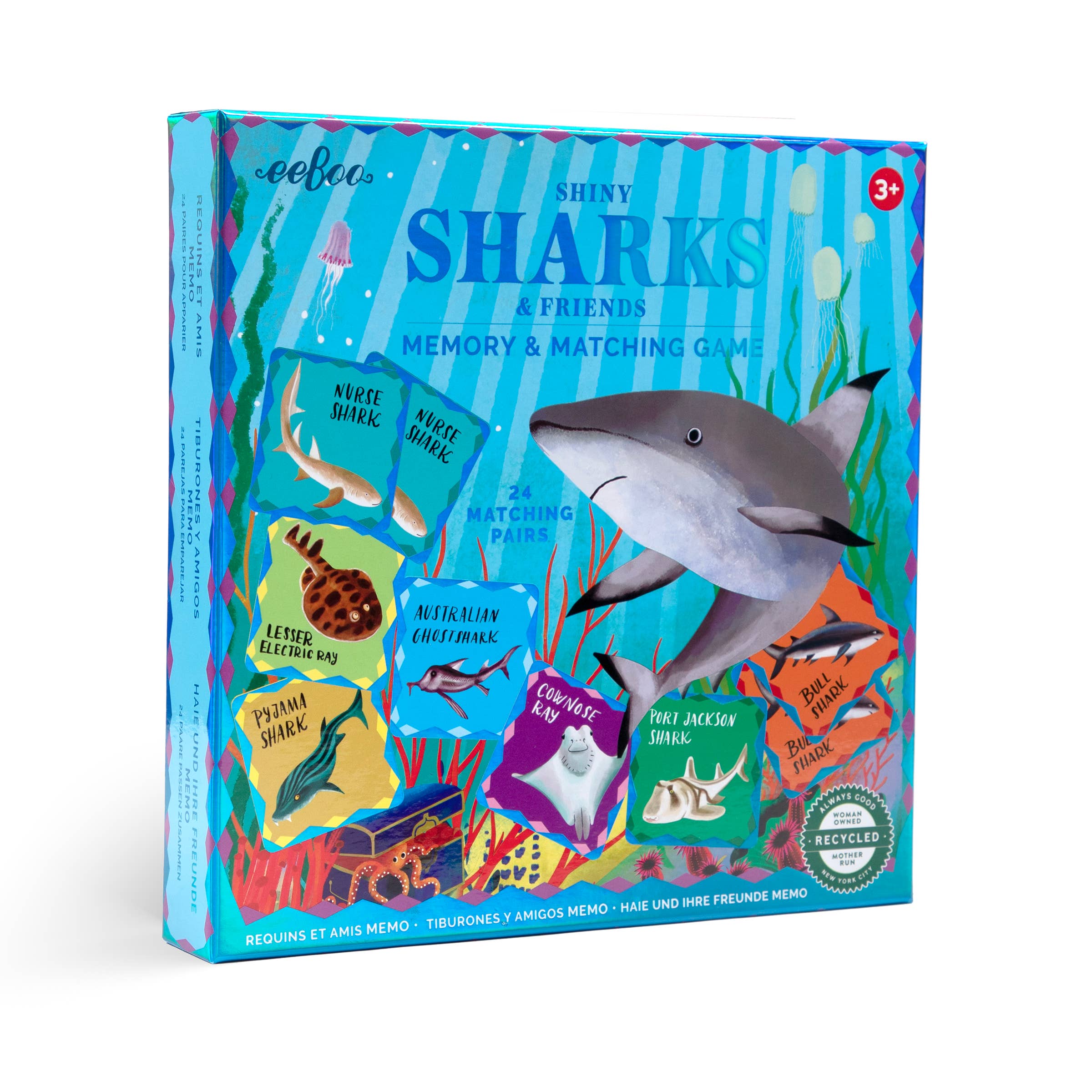 Sharks & Friends Memory Matching