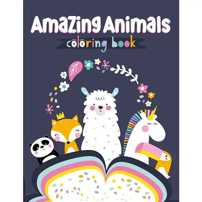 Coloring Book - Amazing Animals