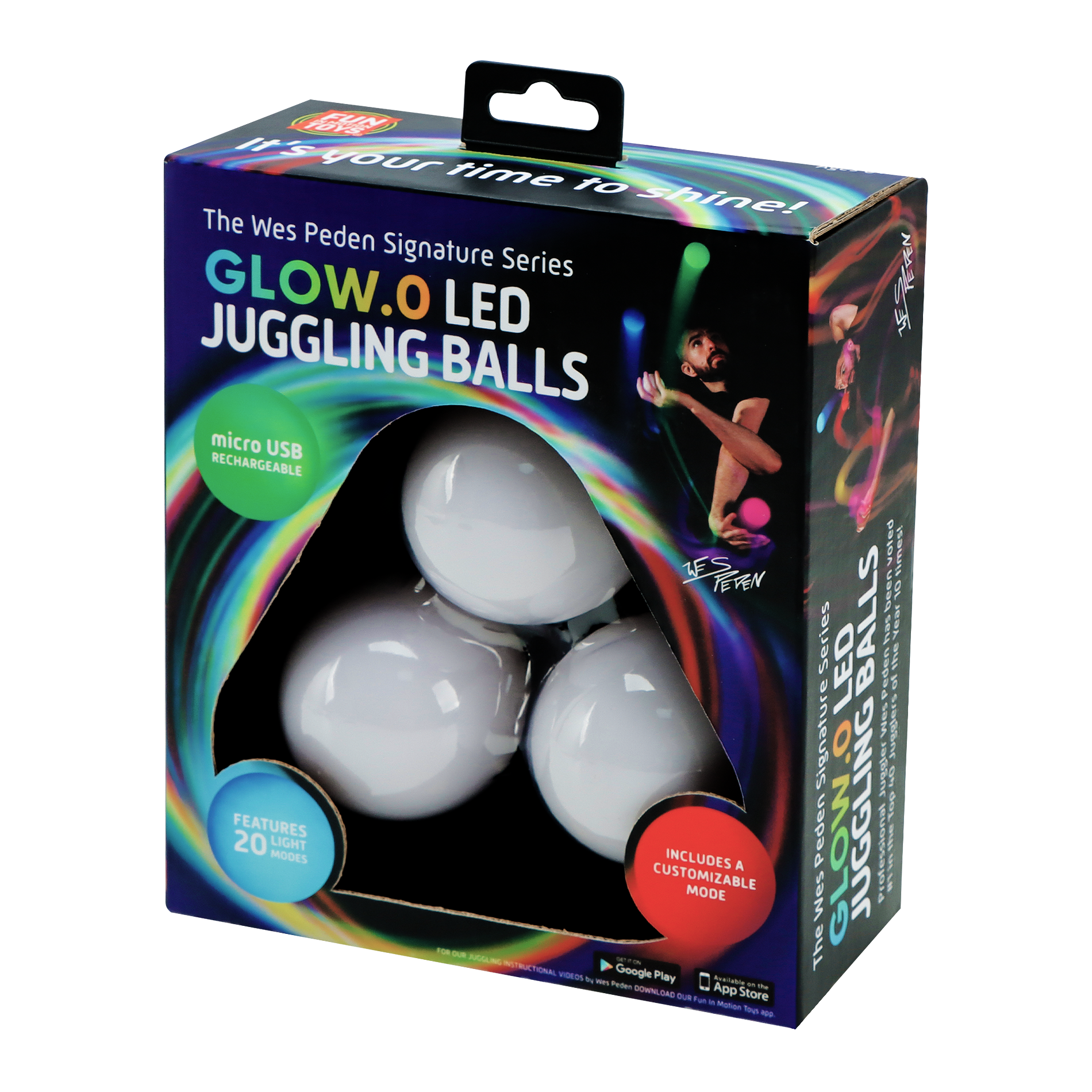LED Juggling Ball Set