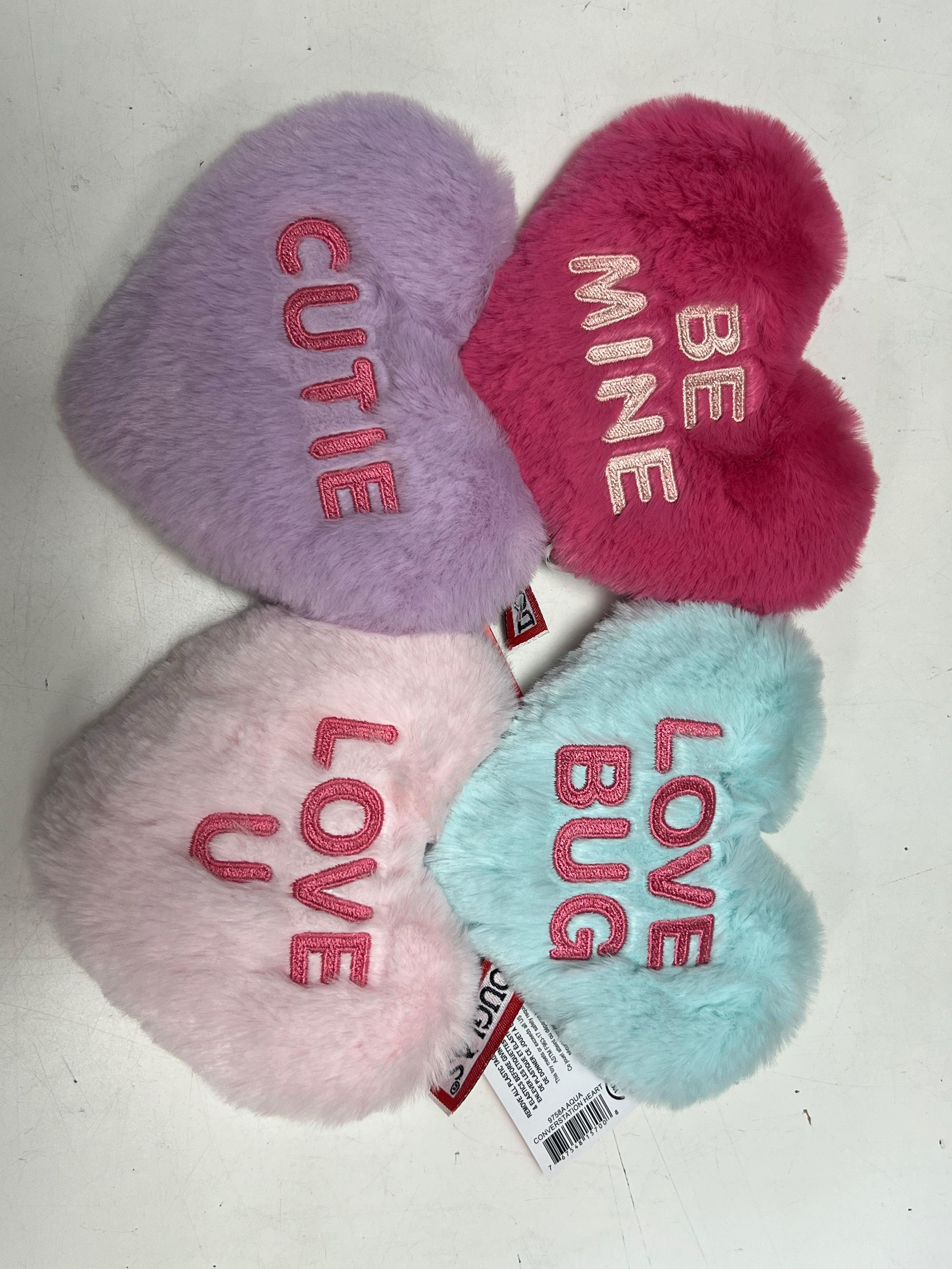 Conversation Hearts Plush